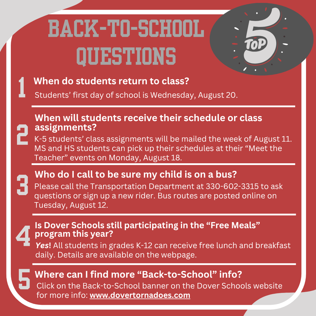 2025 Back-to-School Resources