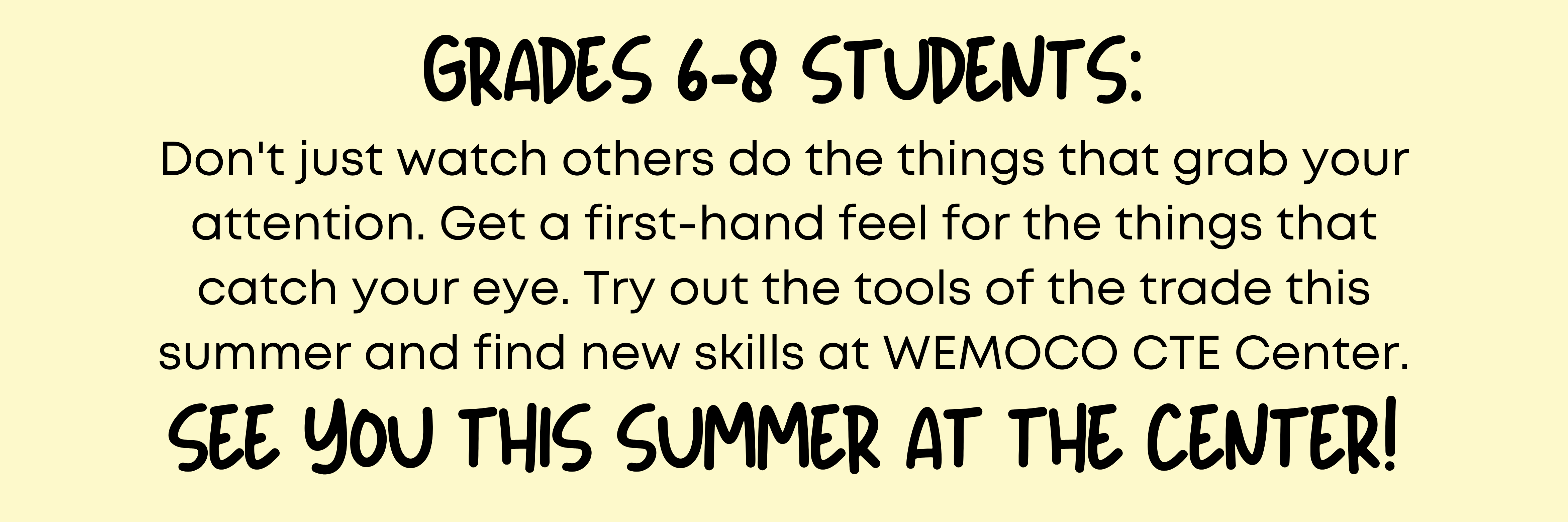 Summer at the Center 2023